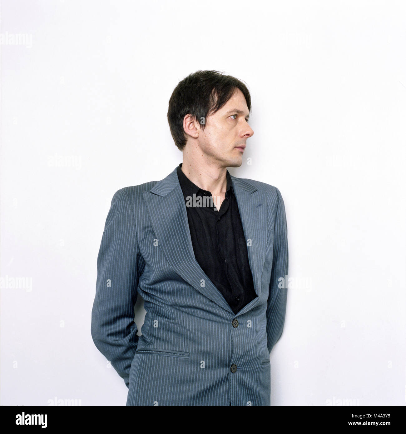 Brett Anderson singer in the English band Suede, Photographed in London ...