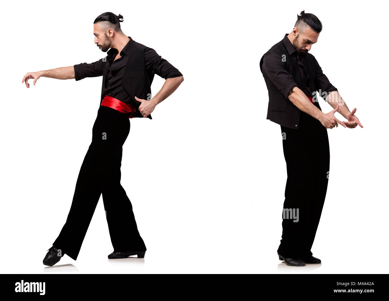 Handsome latino dancer posing on hi-res stock photography and images ...
