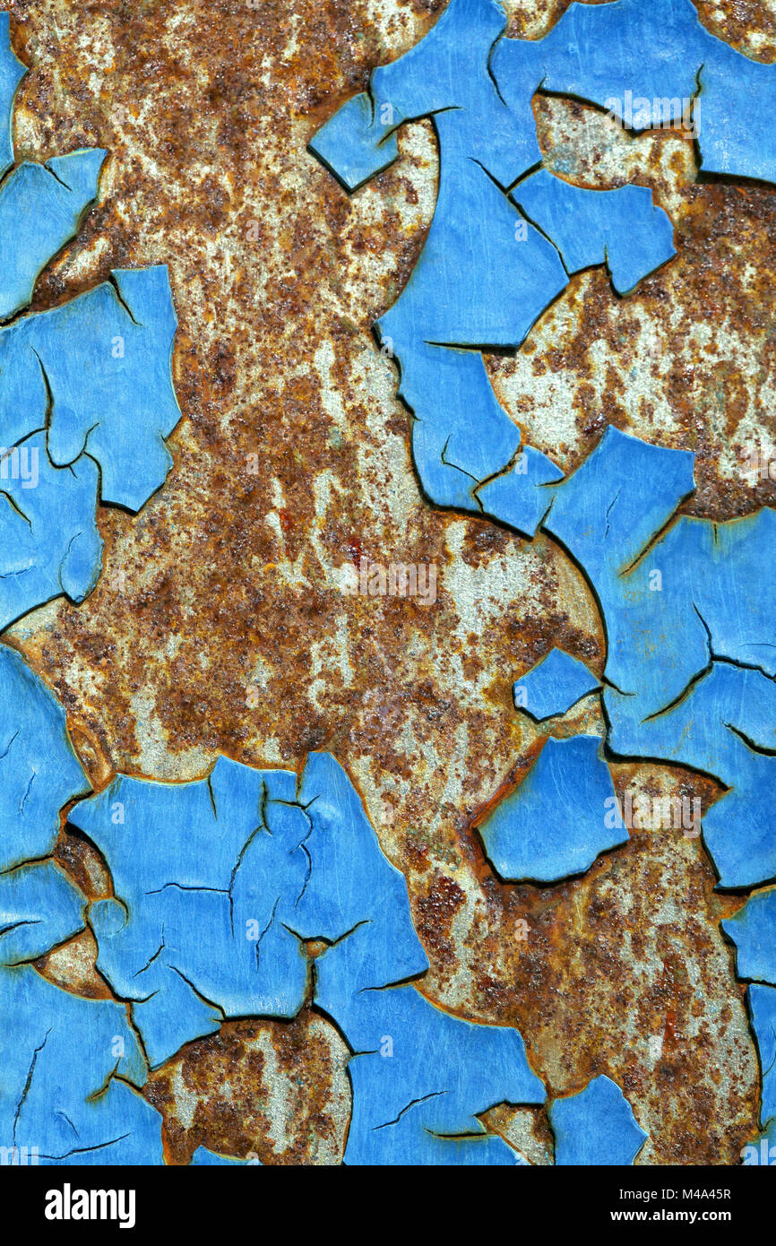 Rust and paint texture Stock Photo - Alamy