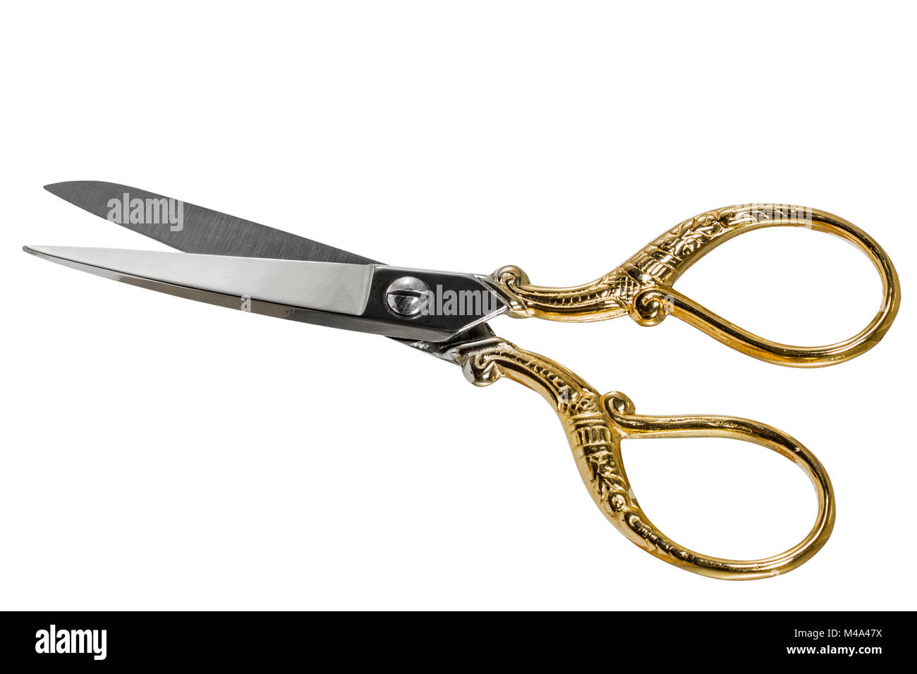 Scissors, isolated on white background, with clipping path Stock Photo ...