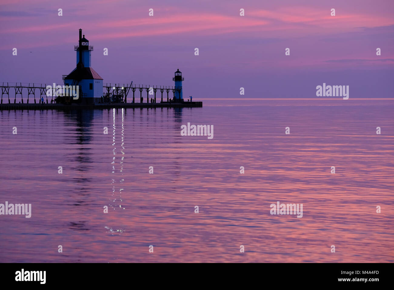 St Joseph North Pier Outer Light High Resolution Stock Photography and ...