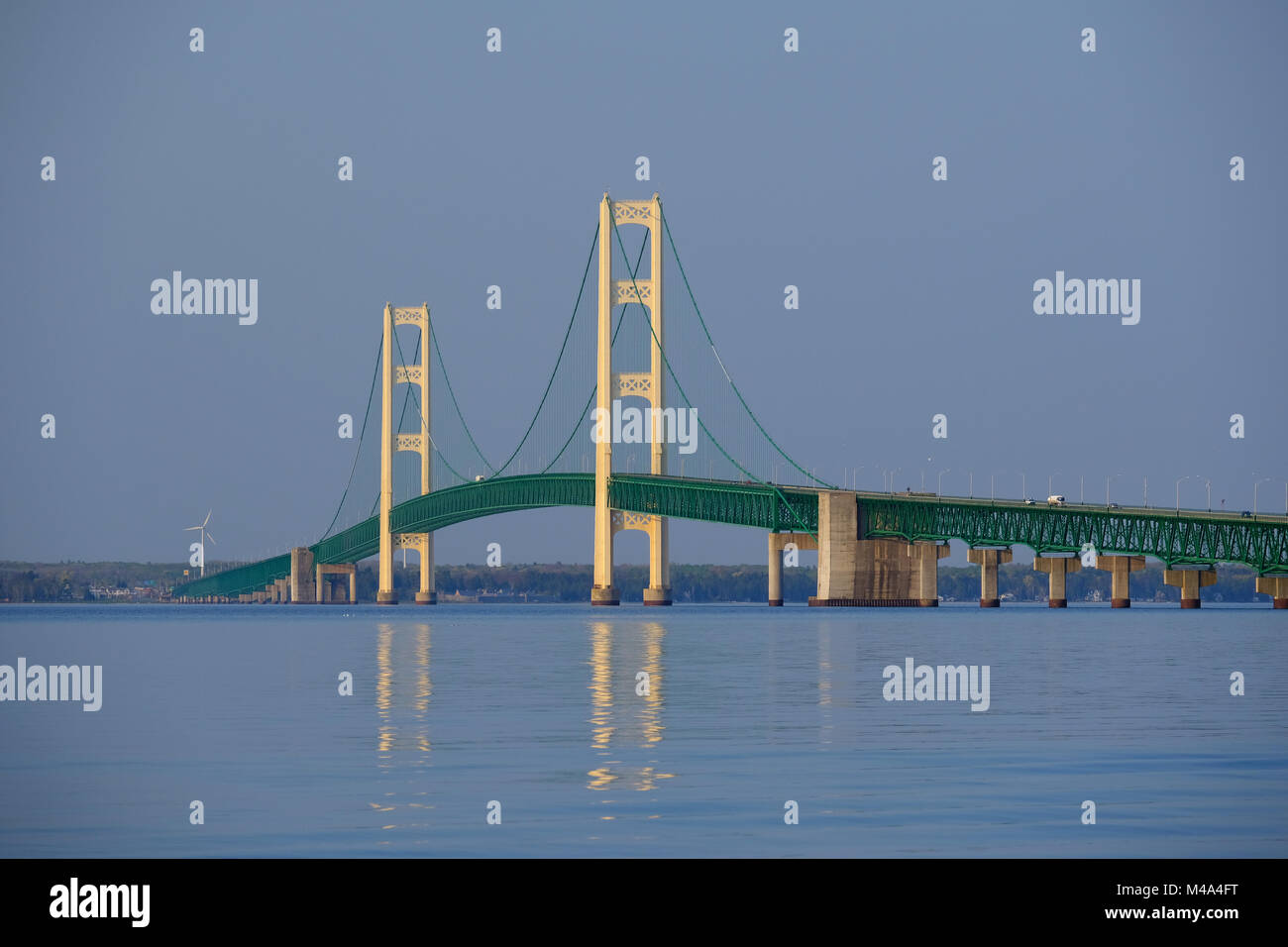 Mackinac bridge sky architecture hi-res stock photography and images ...
