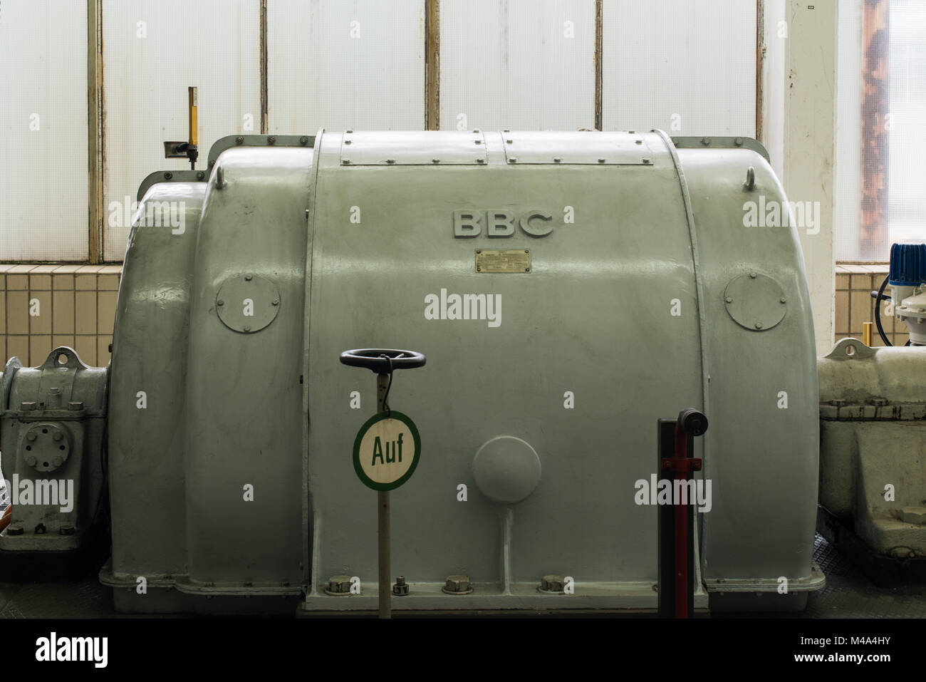 Generator in a coal-fired power plant Stock Photo - Alamy