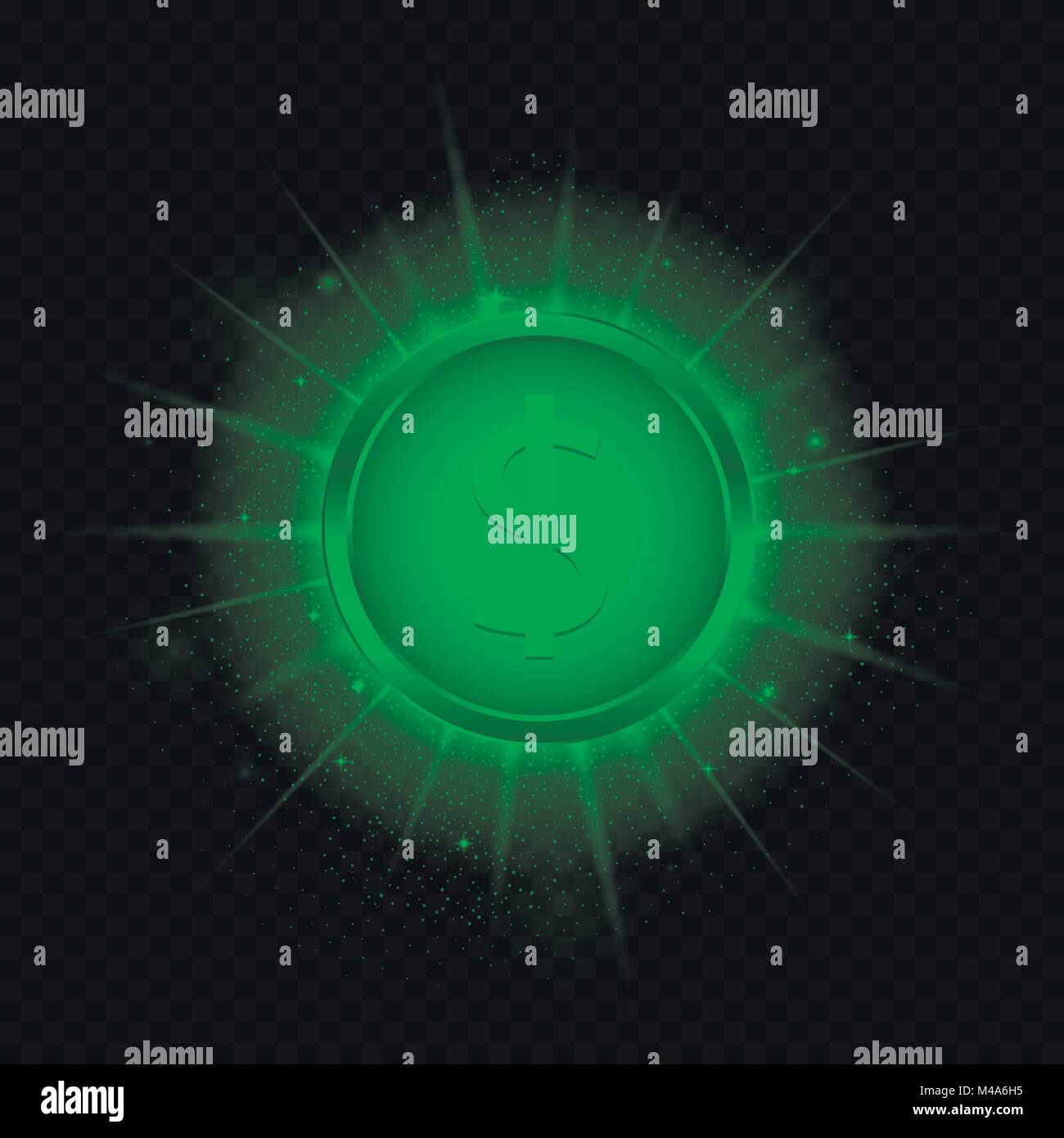 Green money illustration Stock Vector Images - Alamy