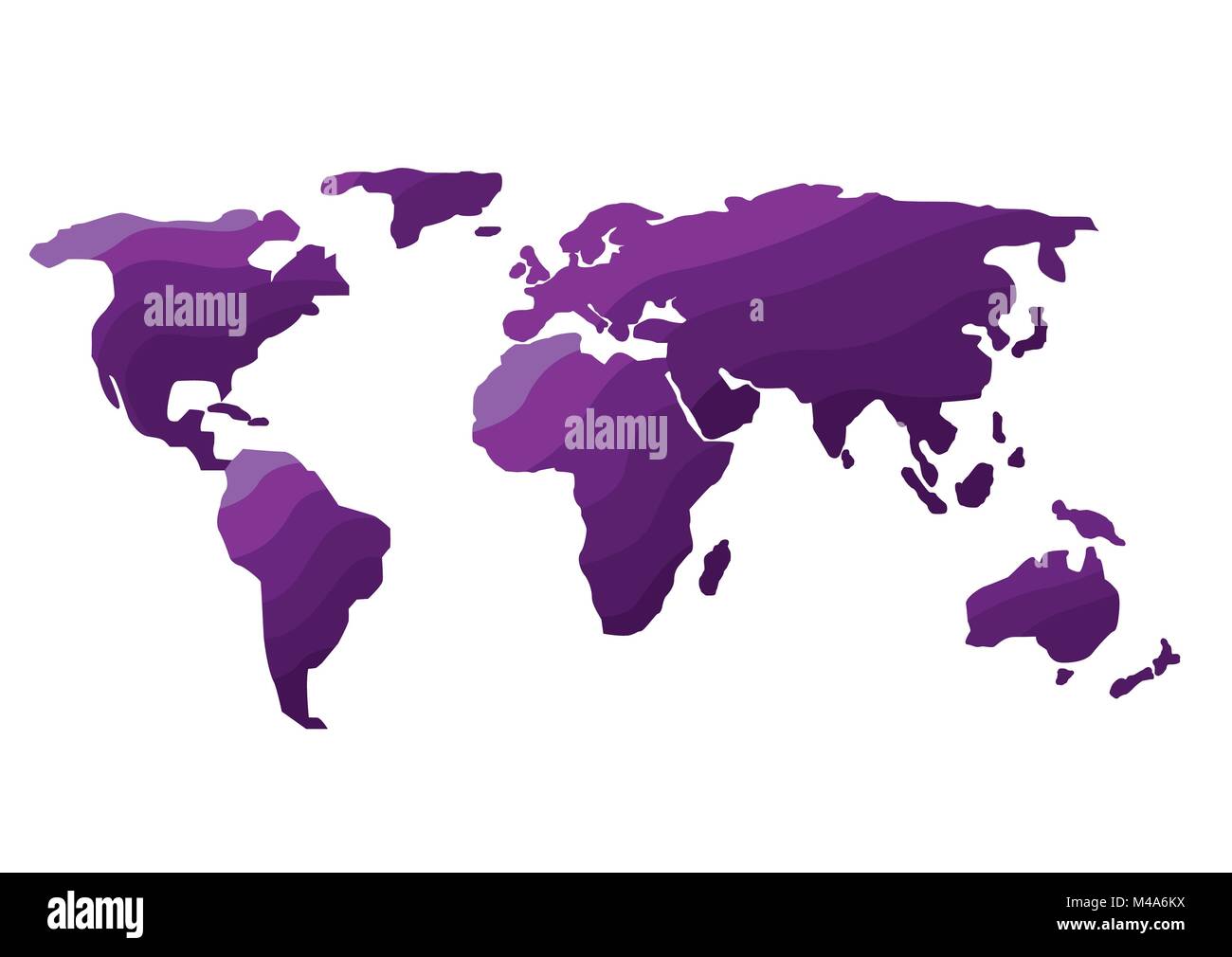 World map illustration Stock Vector Image & Art - Alamy