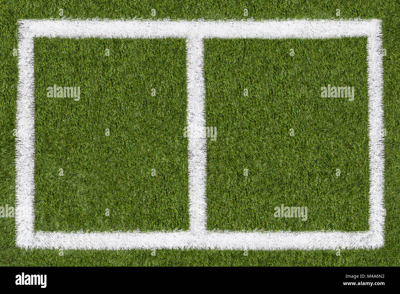 Closeup image of natural green grass soccer field Stock Photo - Alamy