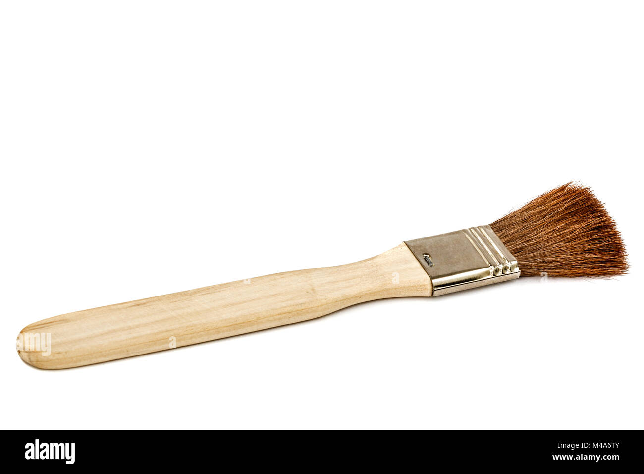 New paint brush isolated on white background Stock Photo - Alamy