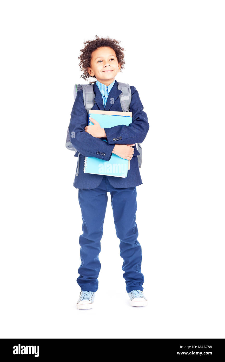 Student in school uniform Stock Photo - Alamy