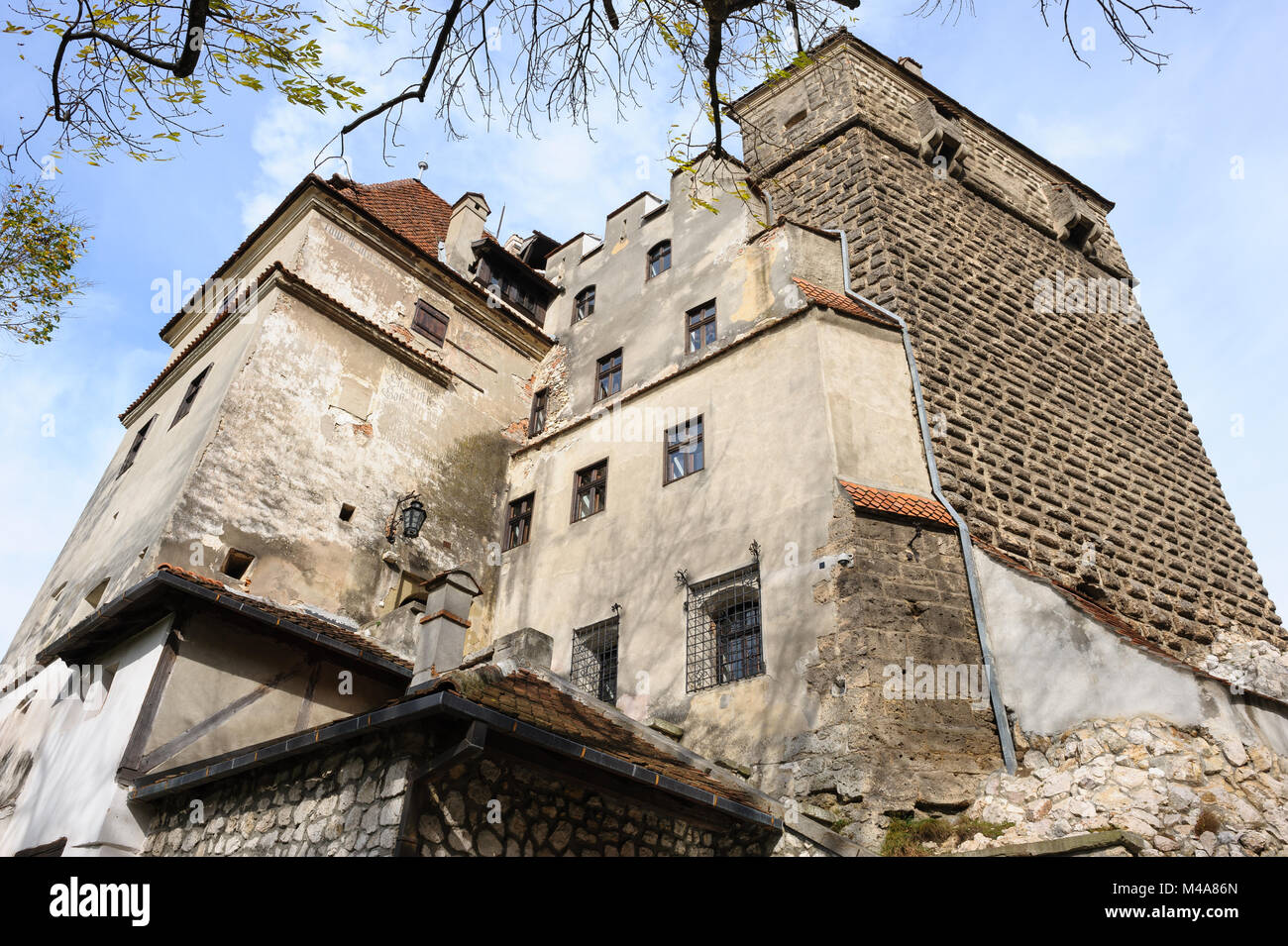 Bran castle fortress romania hi-res stock photography and images - Alamy