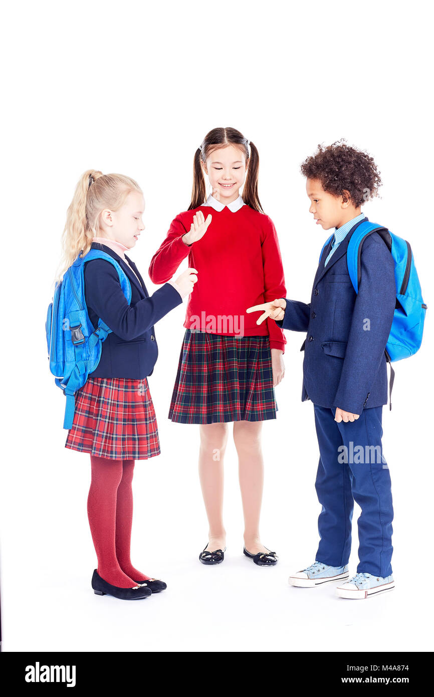 Diverse children playing school hi-res stock photography and images - Alamy