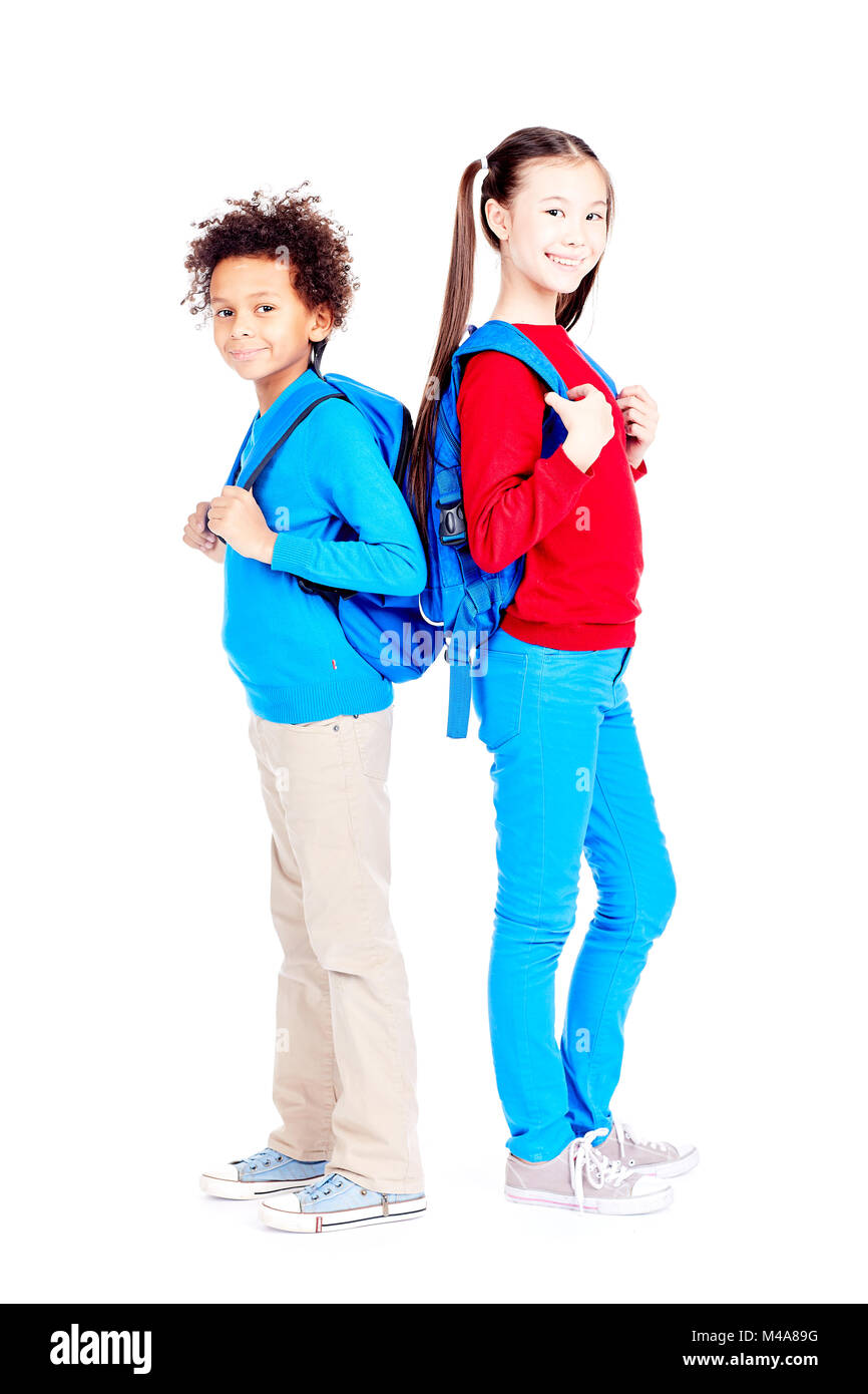 Elementary school friends Stock Photo - Alamy