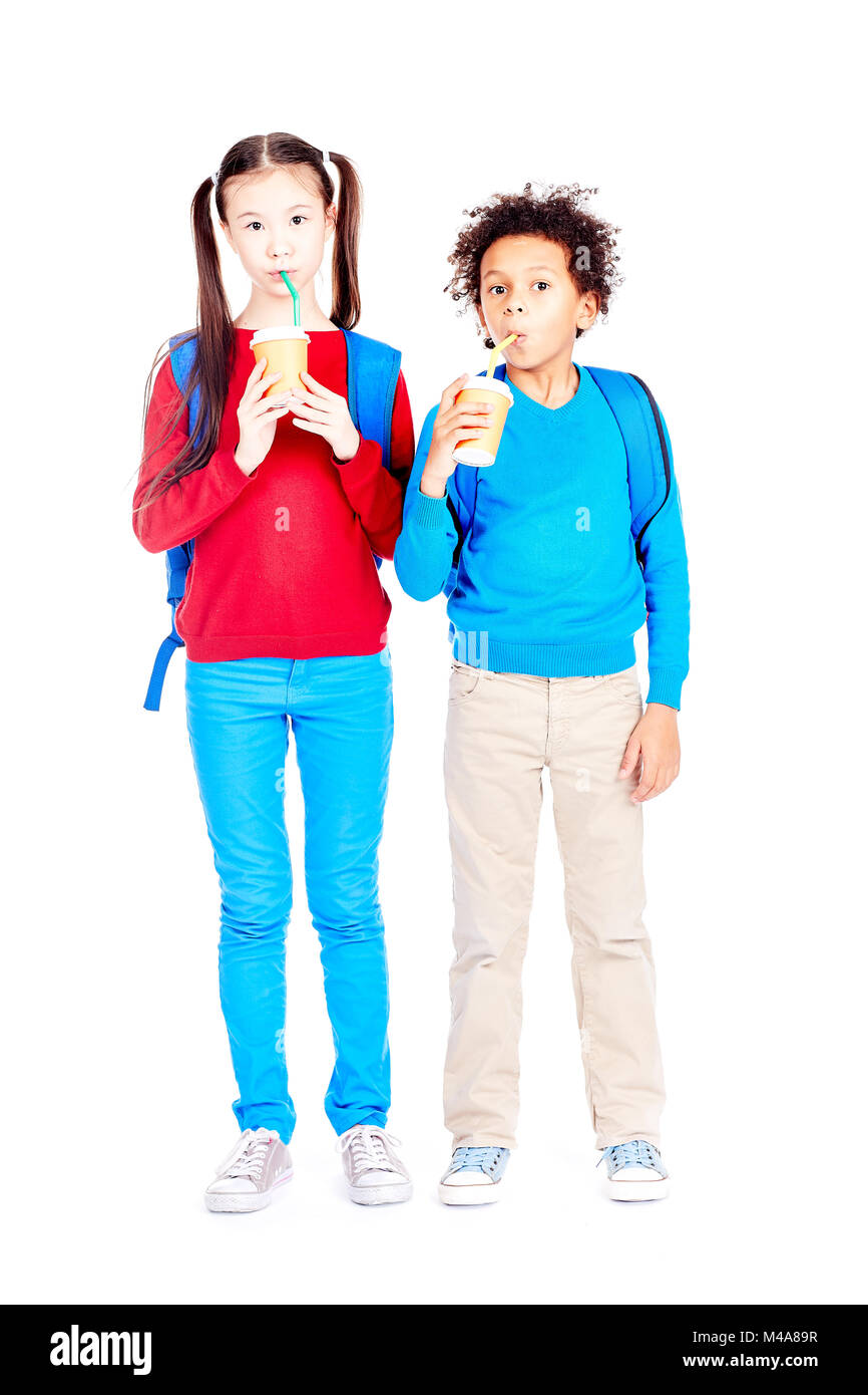 Elementary school friends Stock Photo - Alamy