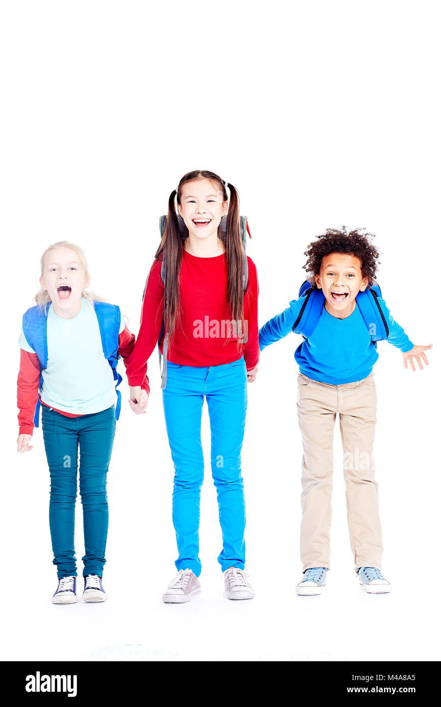 Boy shouting school hi-res stock photography and images - Alamy