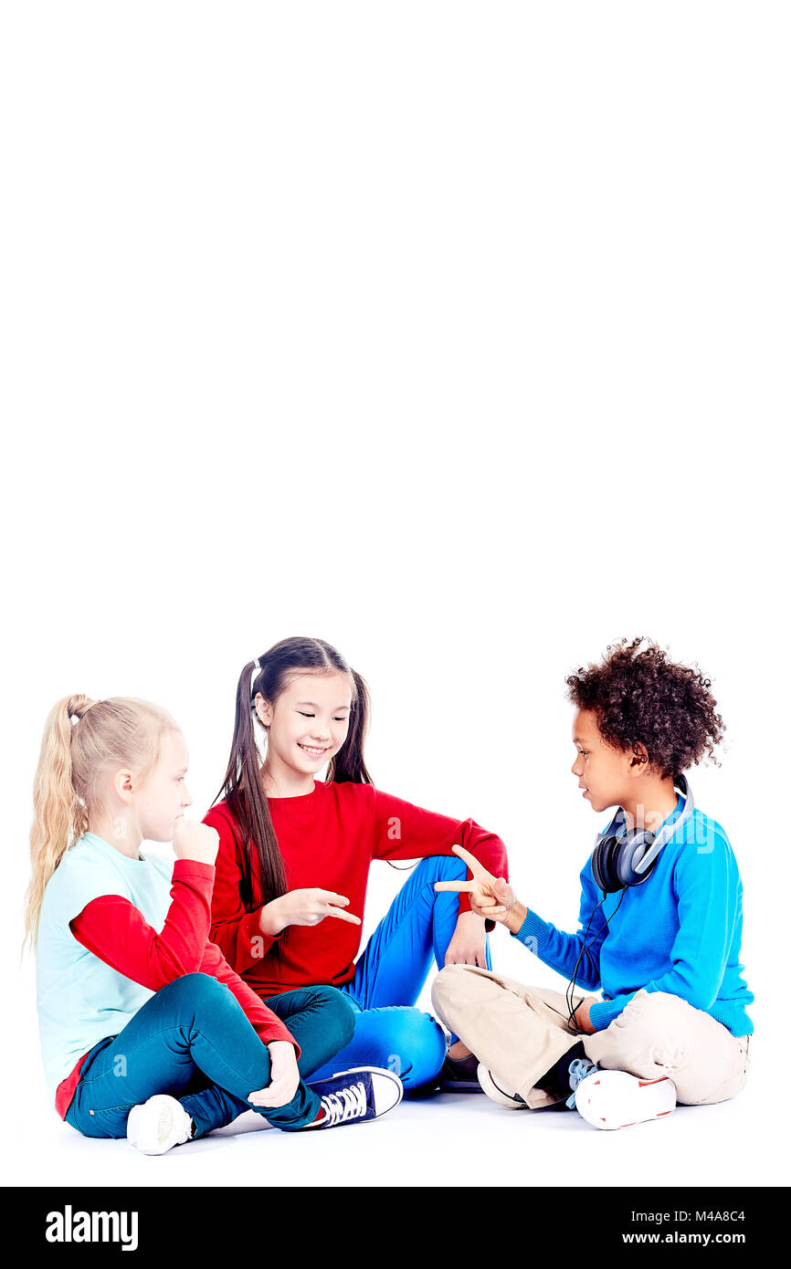 Rock paper scissors Stock Photo - Alamy