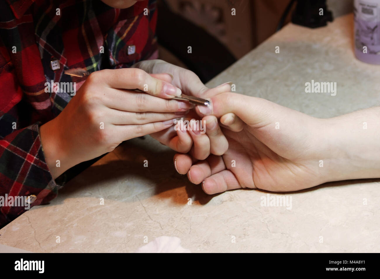 Cuticles pterygium hi-res stock photography and images - Alamy