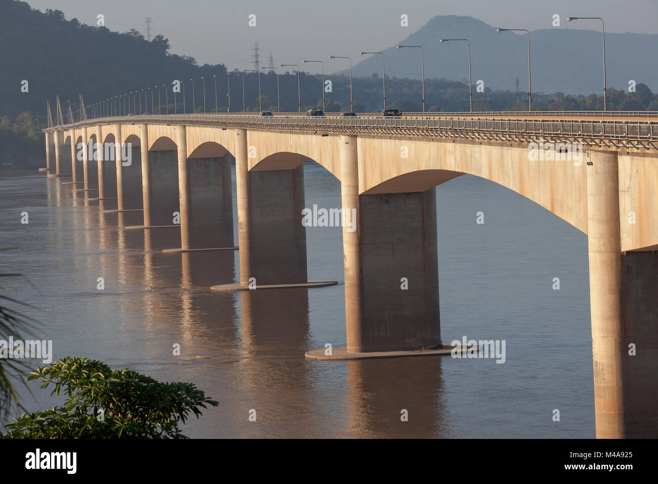 Friendship bridge laos hi-res stock photography and images - Alamy