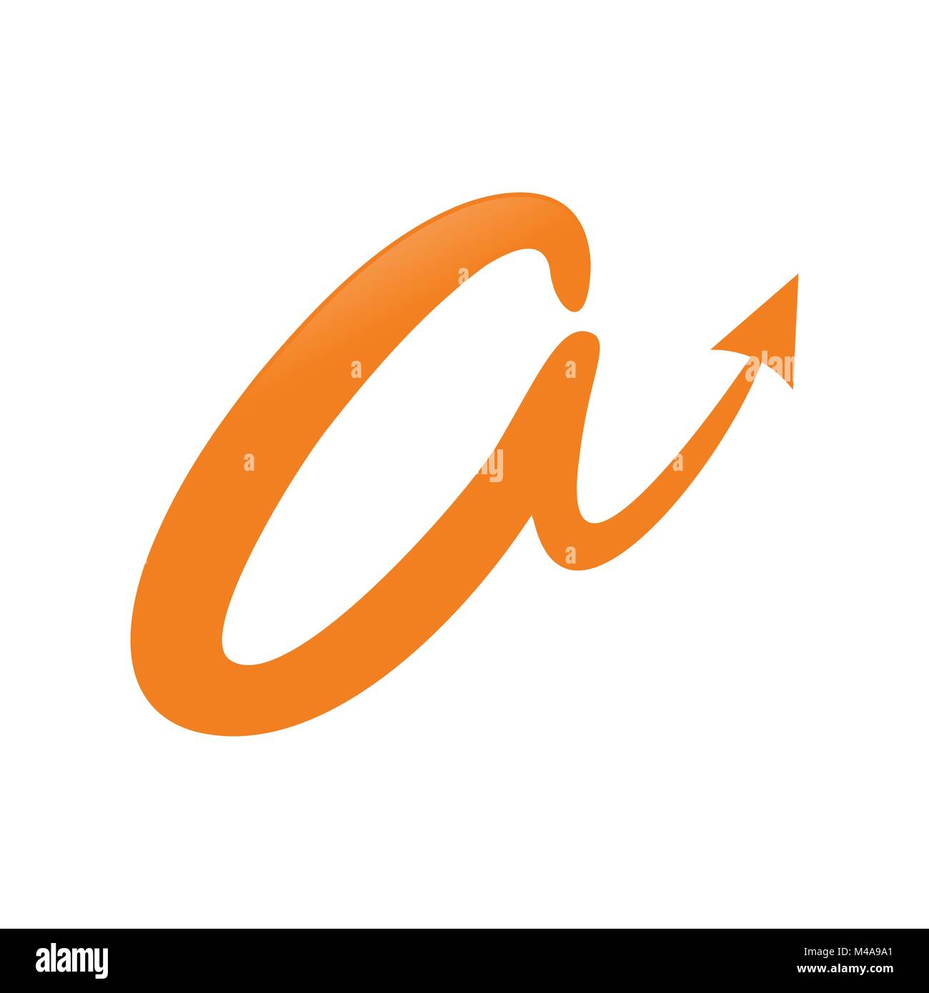 Abstract Initial A Lettermark Symbol Vector Graphic Logo Design Stock Vector Image And Art Alamy