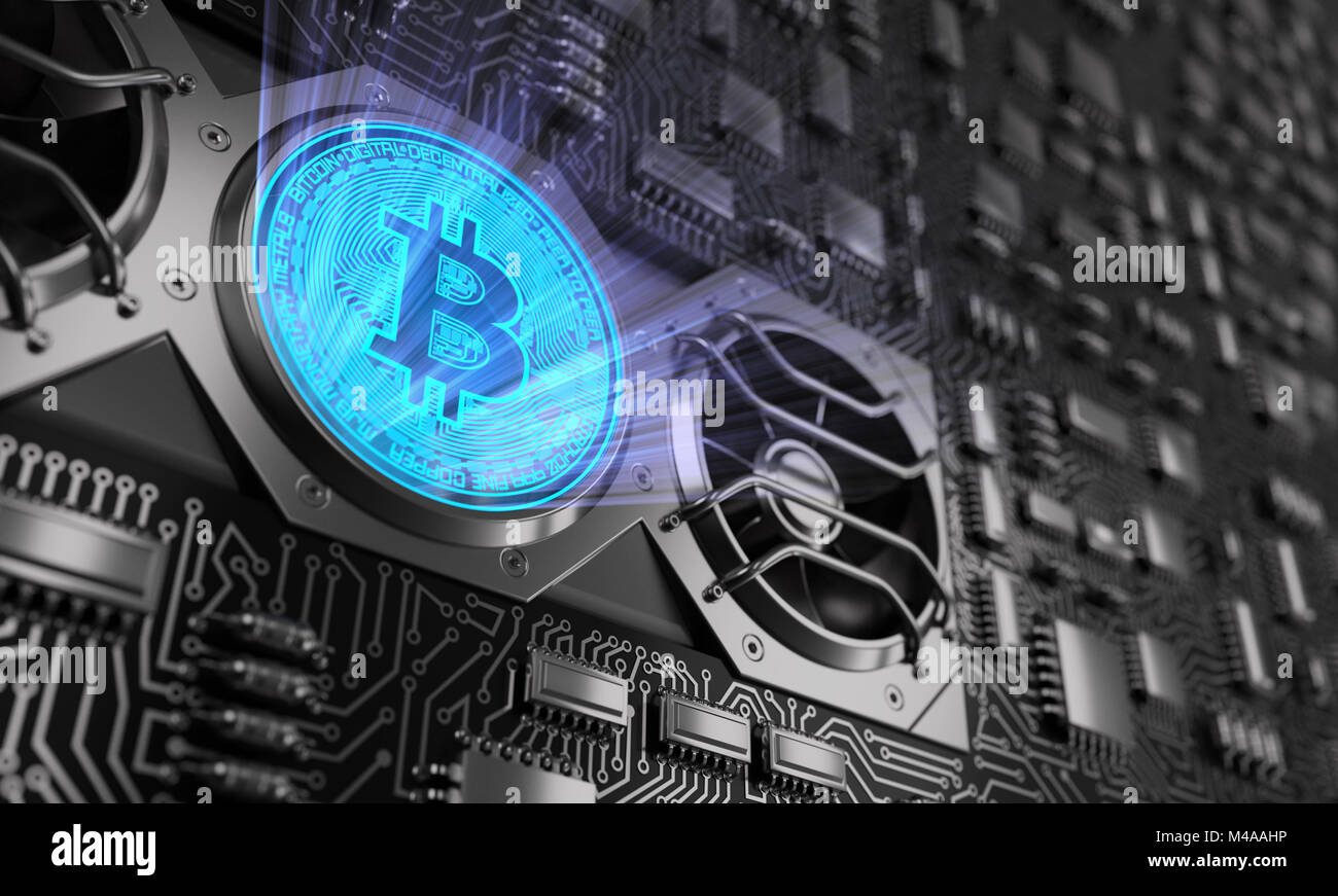 Bitcoin Mining Wallpaper