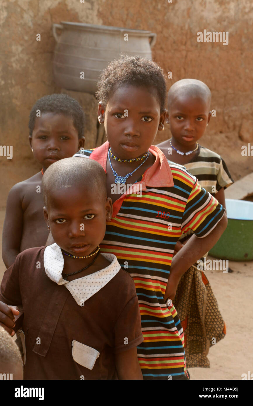 Portrait of local children Stock Photo - Alamy