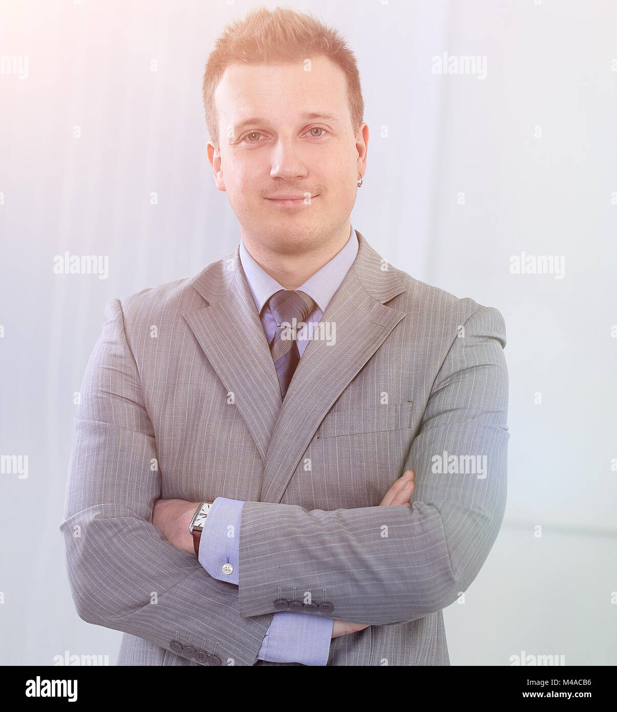 portrait of a successful businessman Stock Photo - Alamy