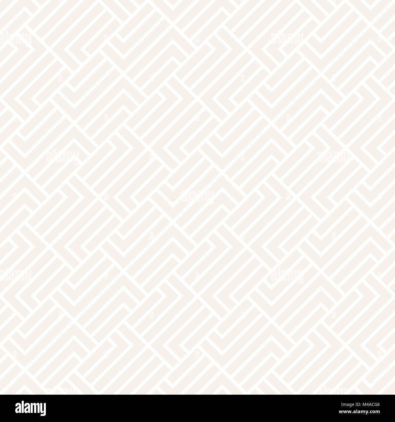 Vector Seamless Lattice Pattern Modern Stylish Texture With Monochrome