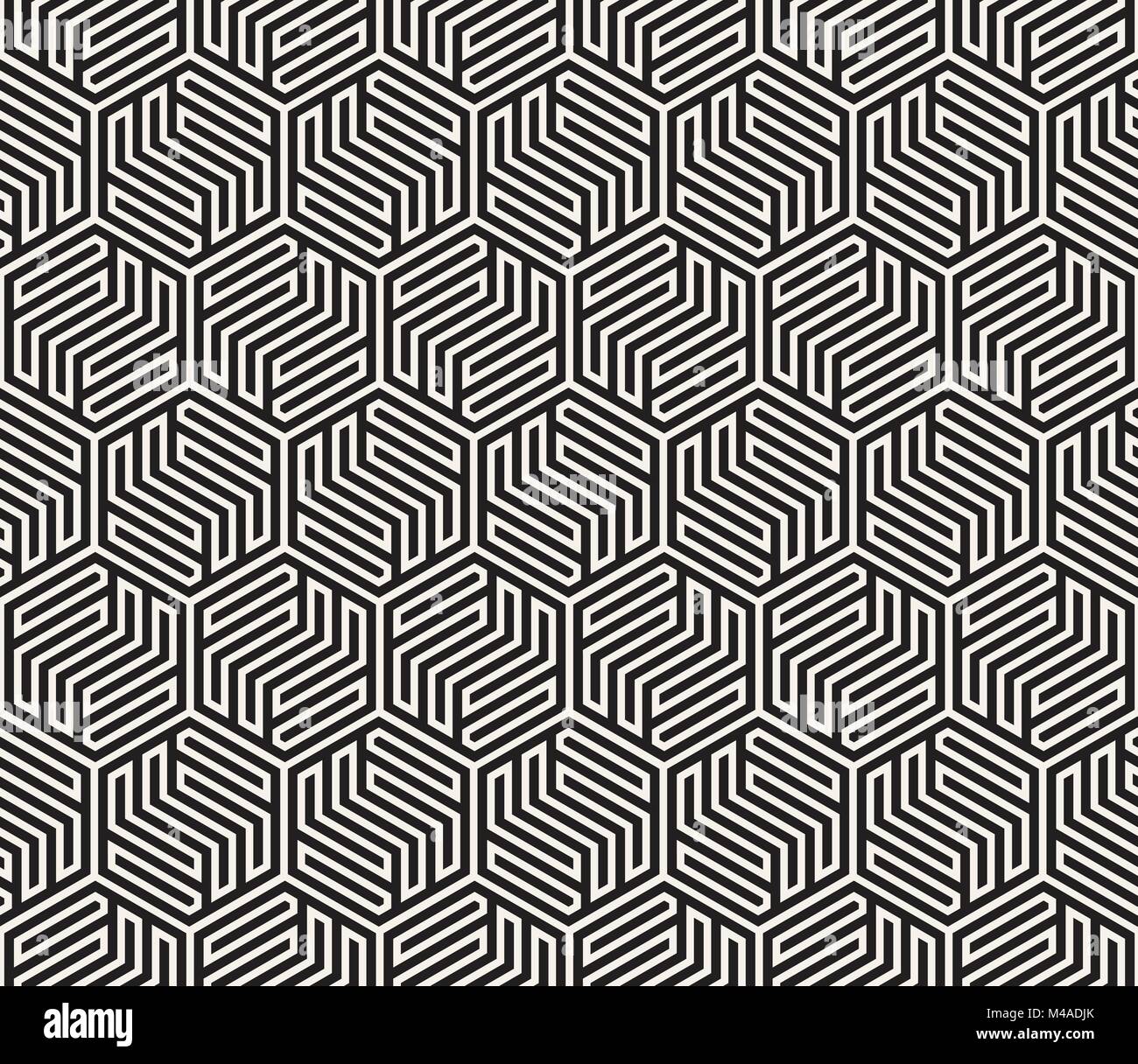 Vector seamless pattern. Modern stylish abstract texture. Repeating ...