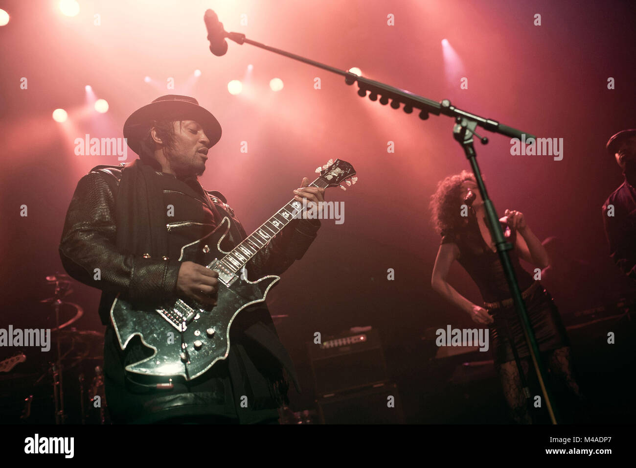 The American soul singer and musician D'Angelo performs a live concert ...