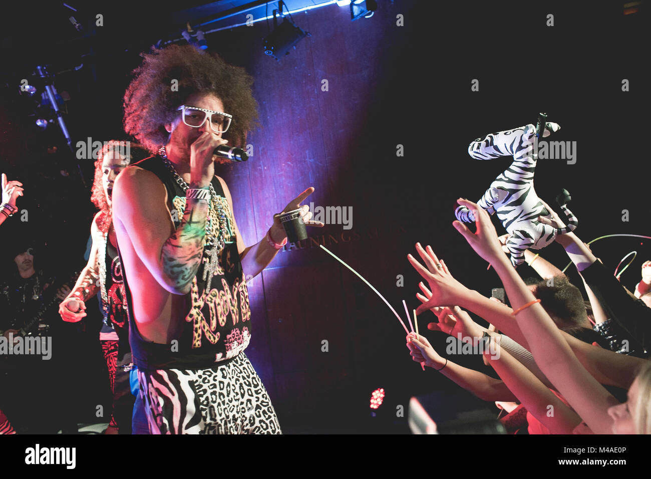 Redfoo and sky blu of lmfao hi-res stock photography and images - Alamy