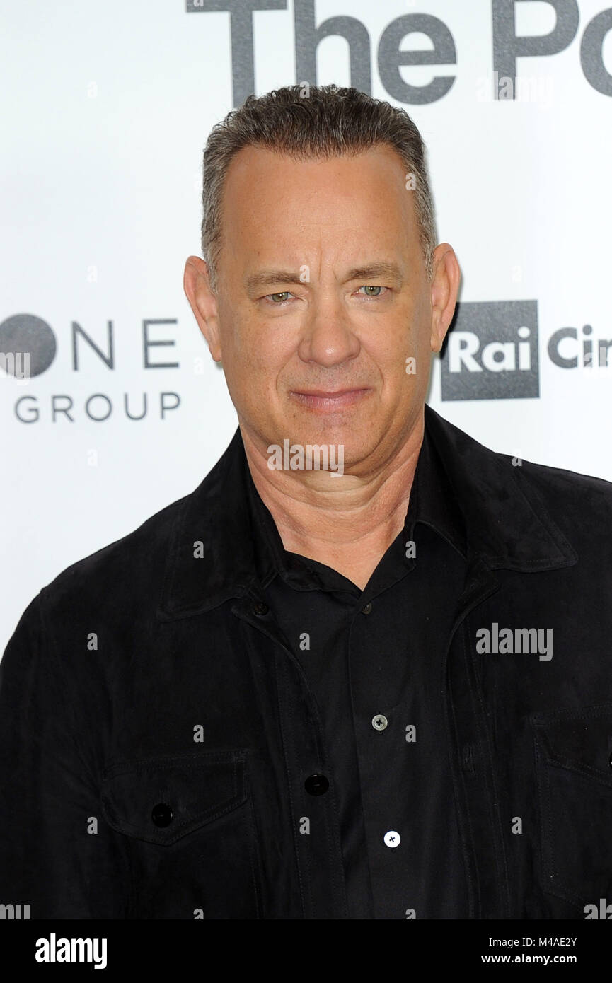 Photocall for 'The Post' in Milan, Italy. Featuring: Tom Hanks Where ...