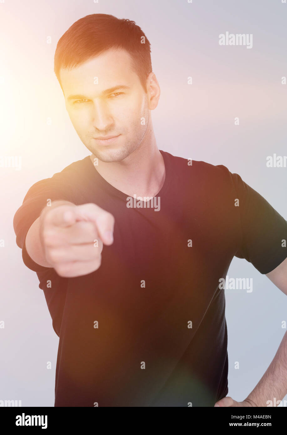 Finger straight hi-res stock photography and images - Alamy