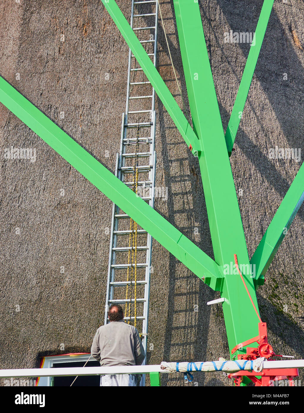 Climb ladder hi-res stock photography and images - Alamy