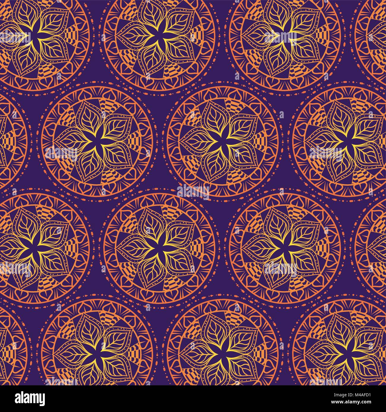 color mandala pattern background Stock Vector Image & Art - Alamy