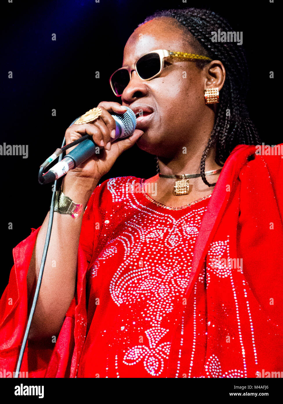 The Malian music duo Amadou & Mariam performs a live concert at Image ...