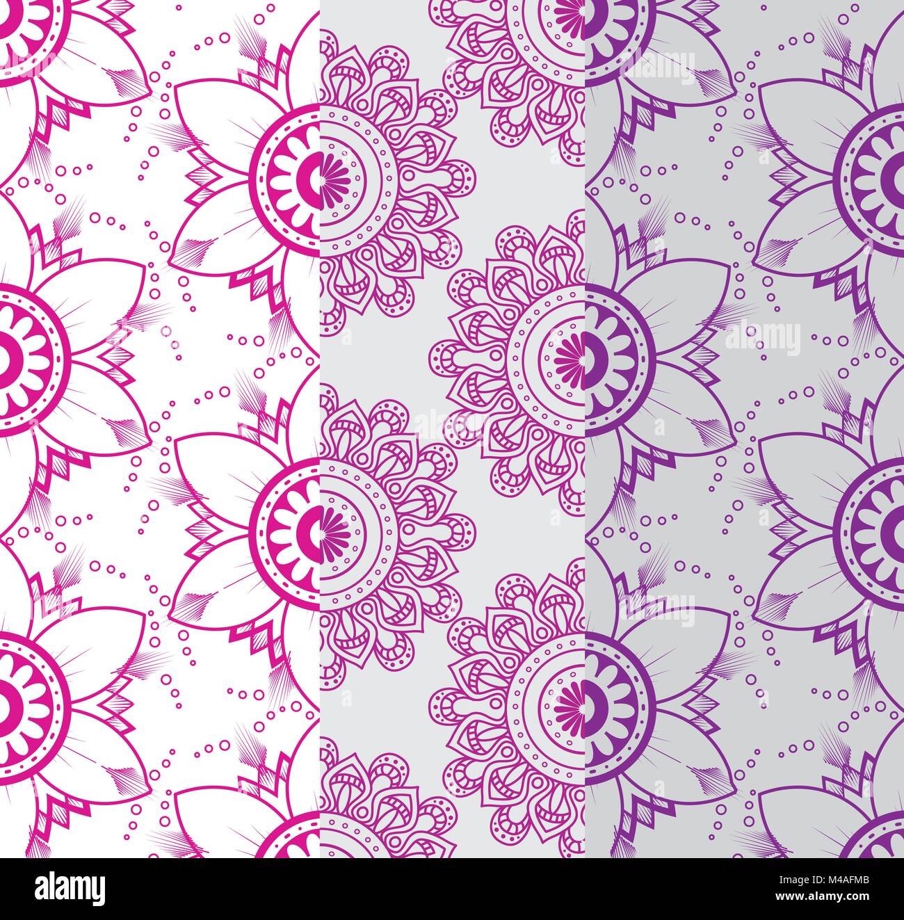 color mandala pattern background Stock Vector Image & Art - Alamy