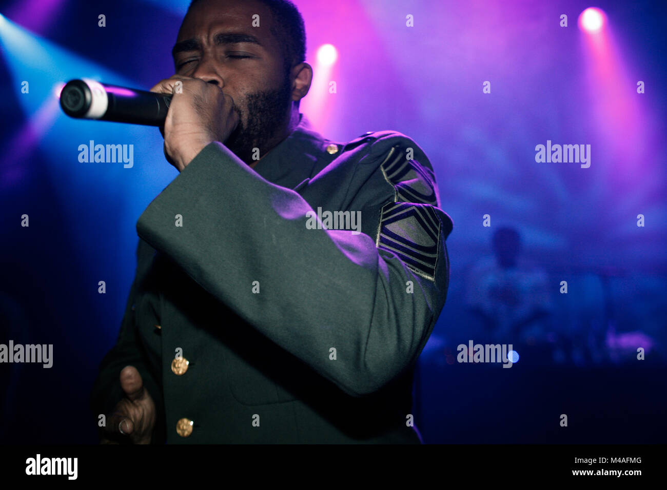 The American rapper Pharoahe Monch performs a live concert at the ...