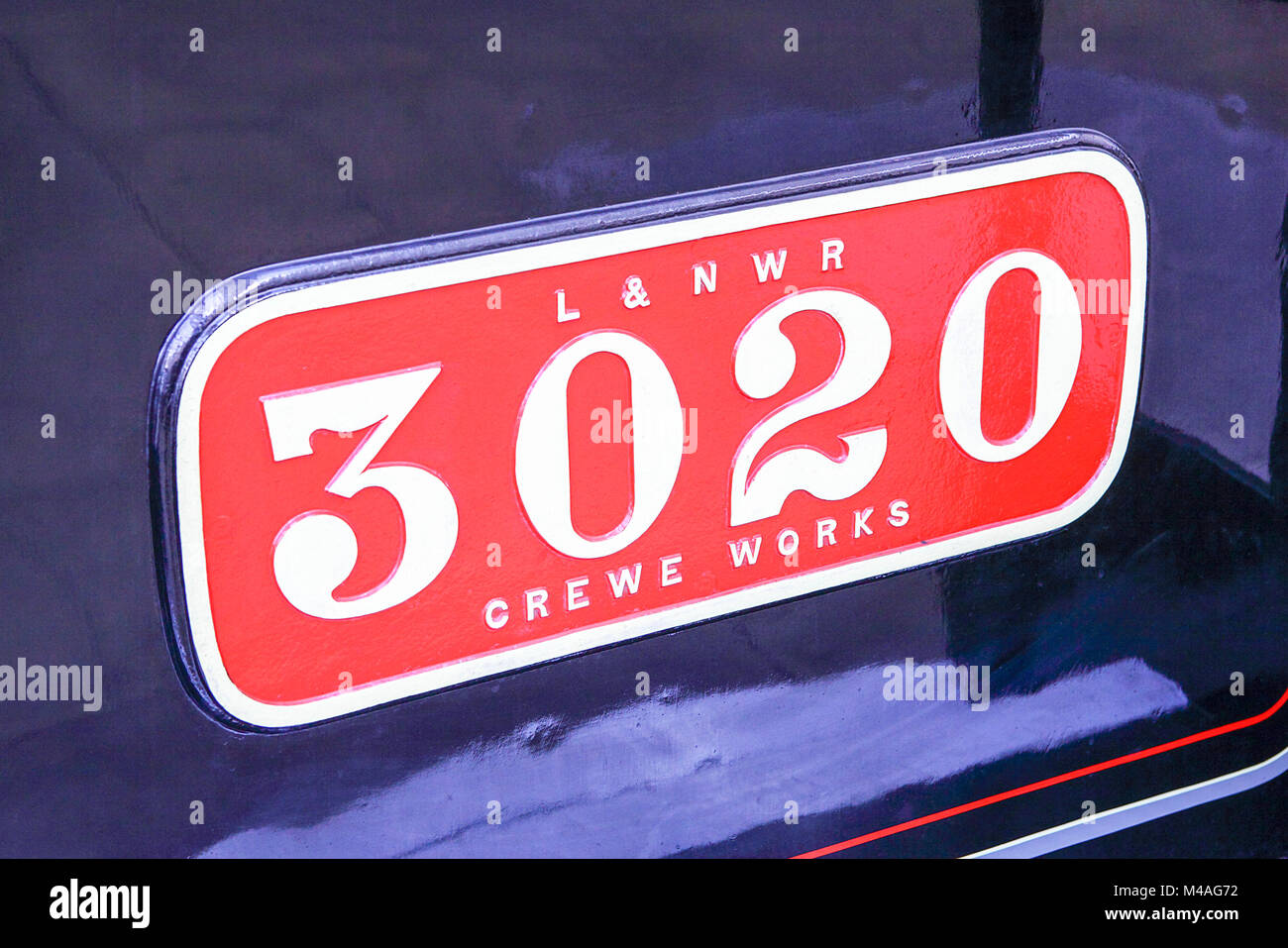 Locomotive plate hi-res stock photography and images - Alamy