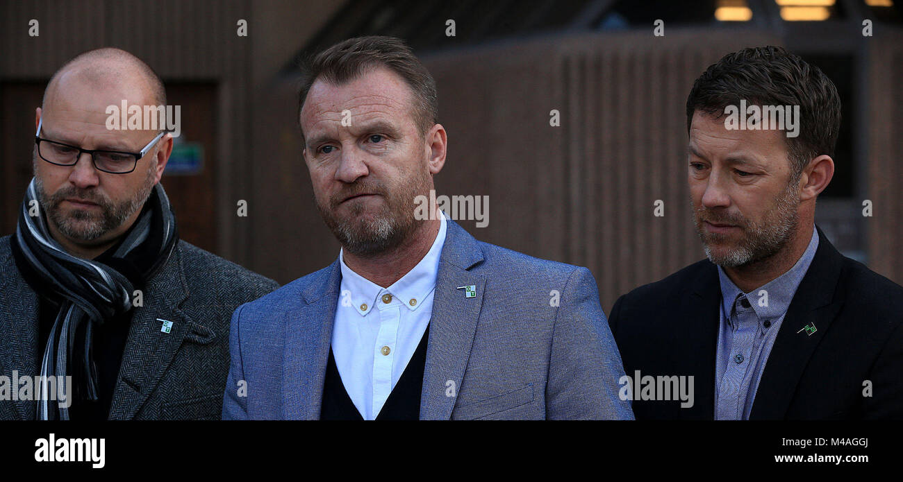 Chris Unsworth (left), Micky Fallon (centre) and Steve Walters (right ...
