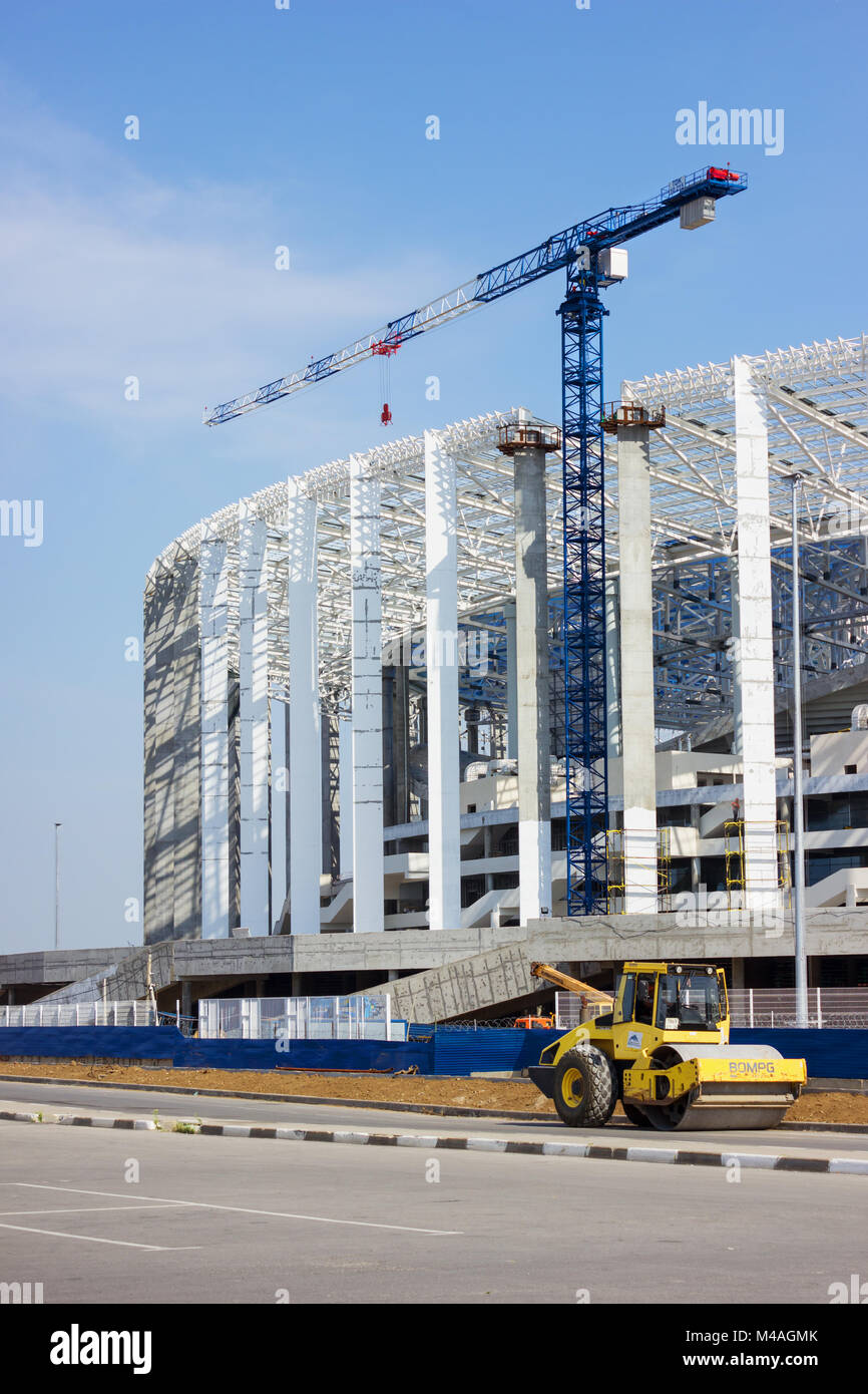 Football stadium being built hi-res stock photography and images - Alamy