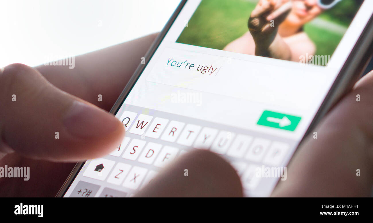 Online bullying High Resolution Stock Photography and Images - Alamy