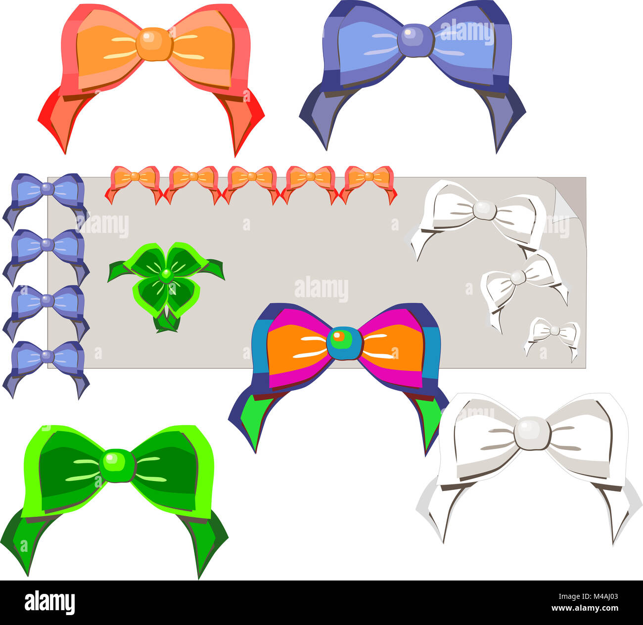 Colorful loops in simple design. Usable for many applications Stock ...