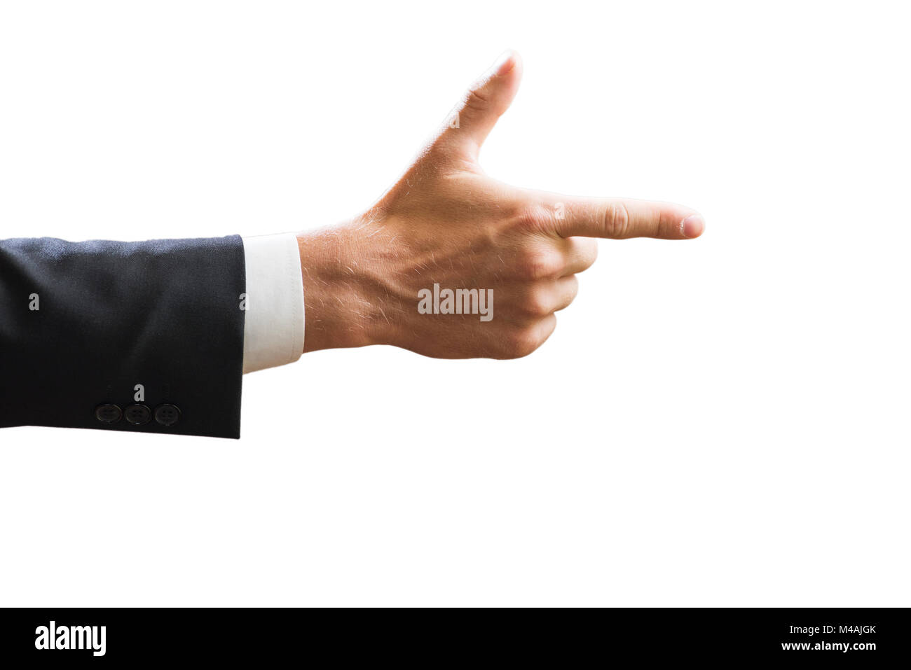 Pointing Hand Cutout High Resolution Stock Photography and Images - Alamy