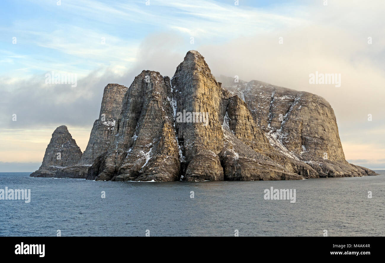 Remote Island In The High Arctic Near Sunneshine Bay Near Cape Dyer On
