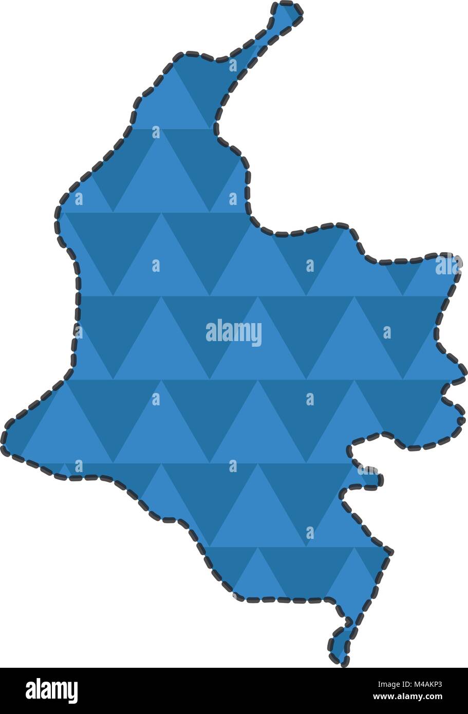 Dotted line map hi-res stock photography and images - Alamy