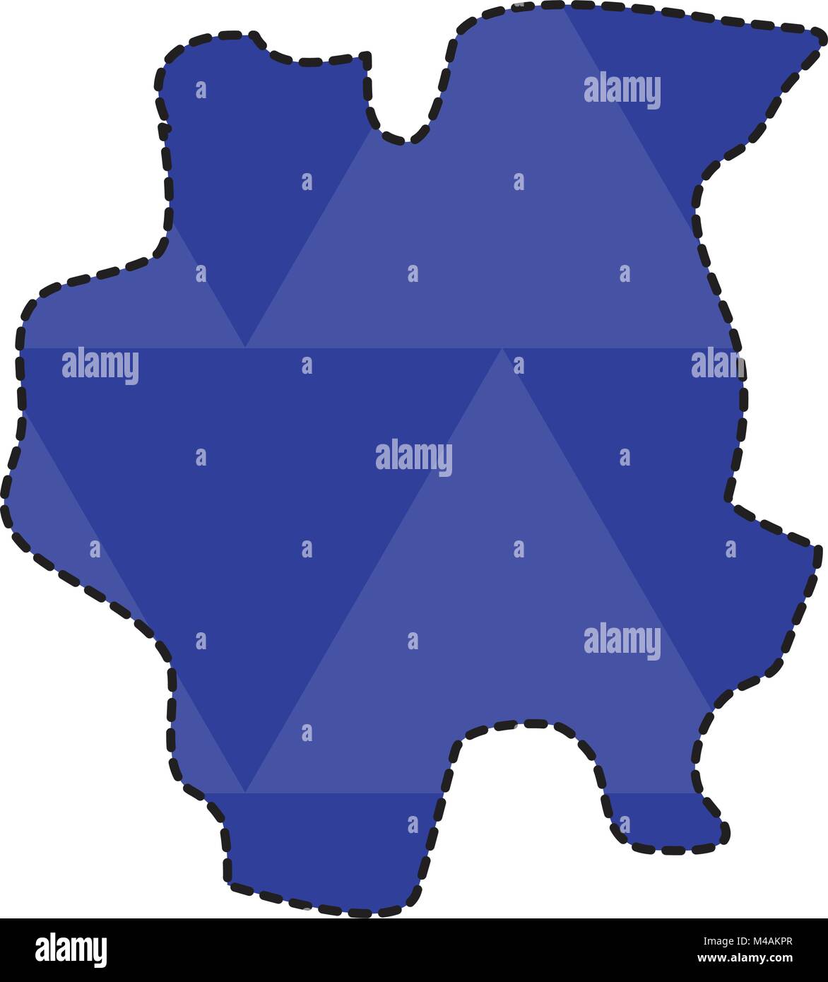 Dotted line map of Suriname Stock Vector Image & Art - Alamy