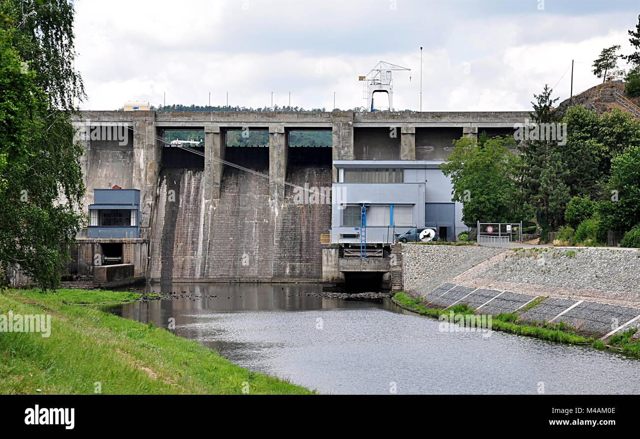 concrete dam, city Brno, Czech republic,Europe Stock Photo - Alamy