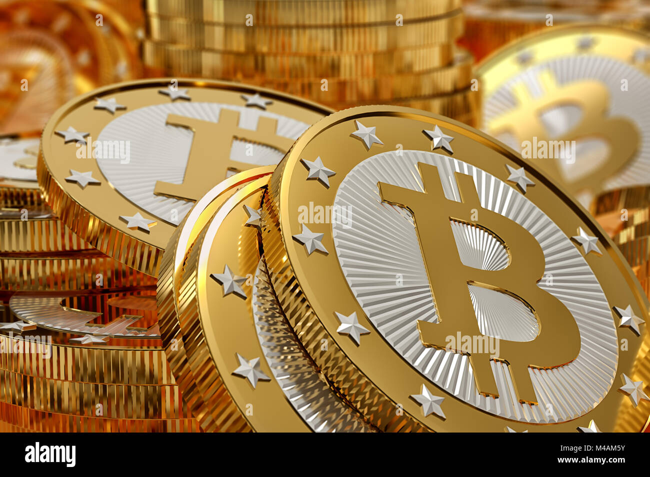 Bit coin symbols hi-res stock photography and images - Alamy