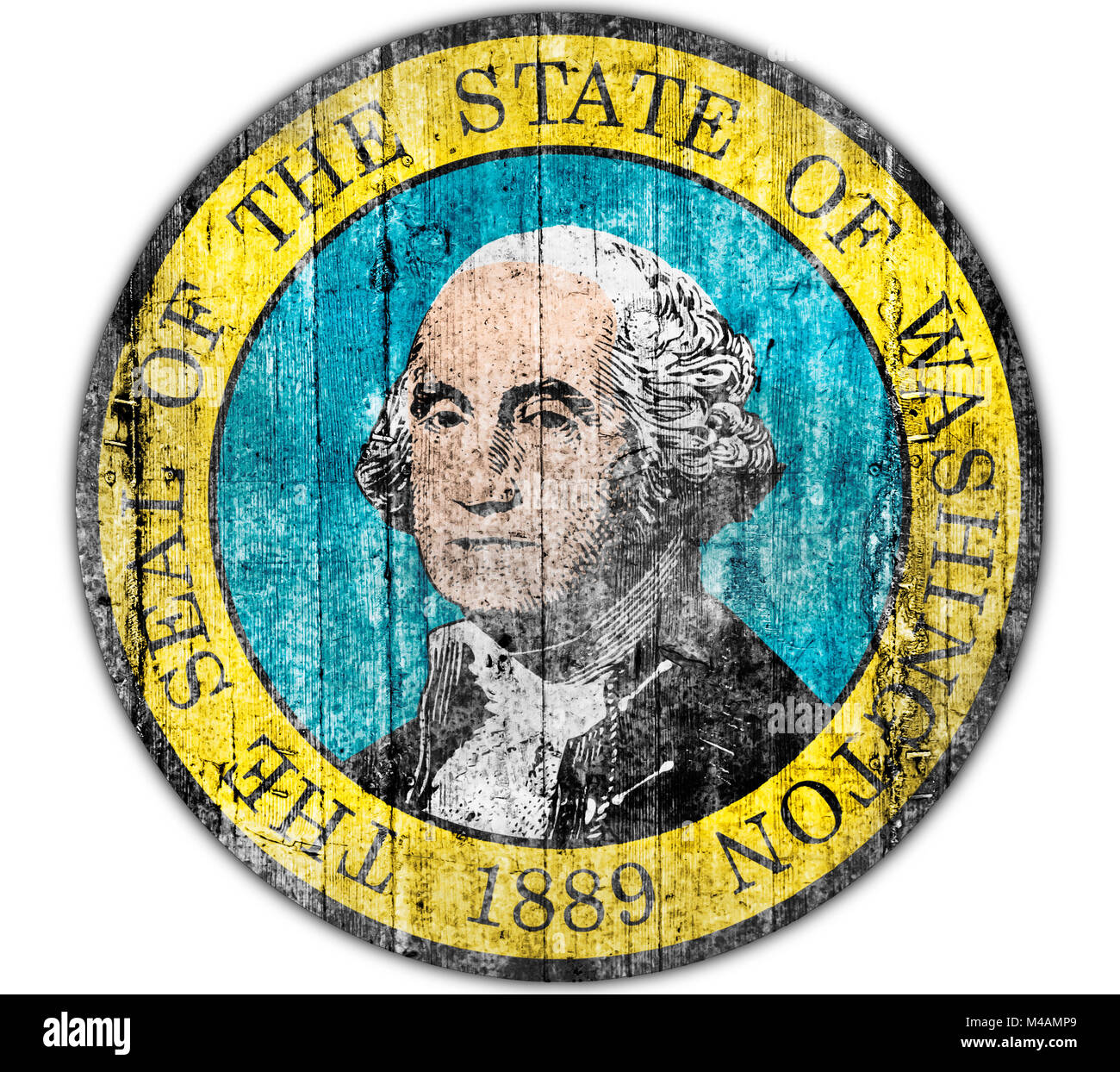 Washington state seal and flag hi-res stock photography and images - Alamy