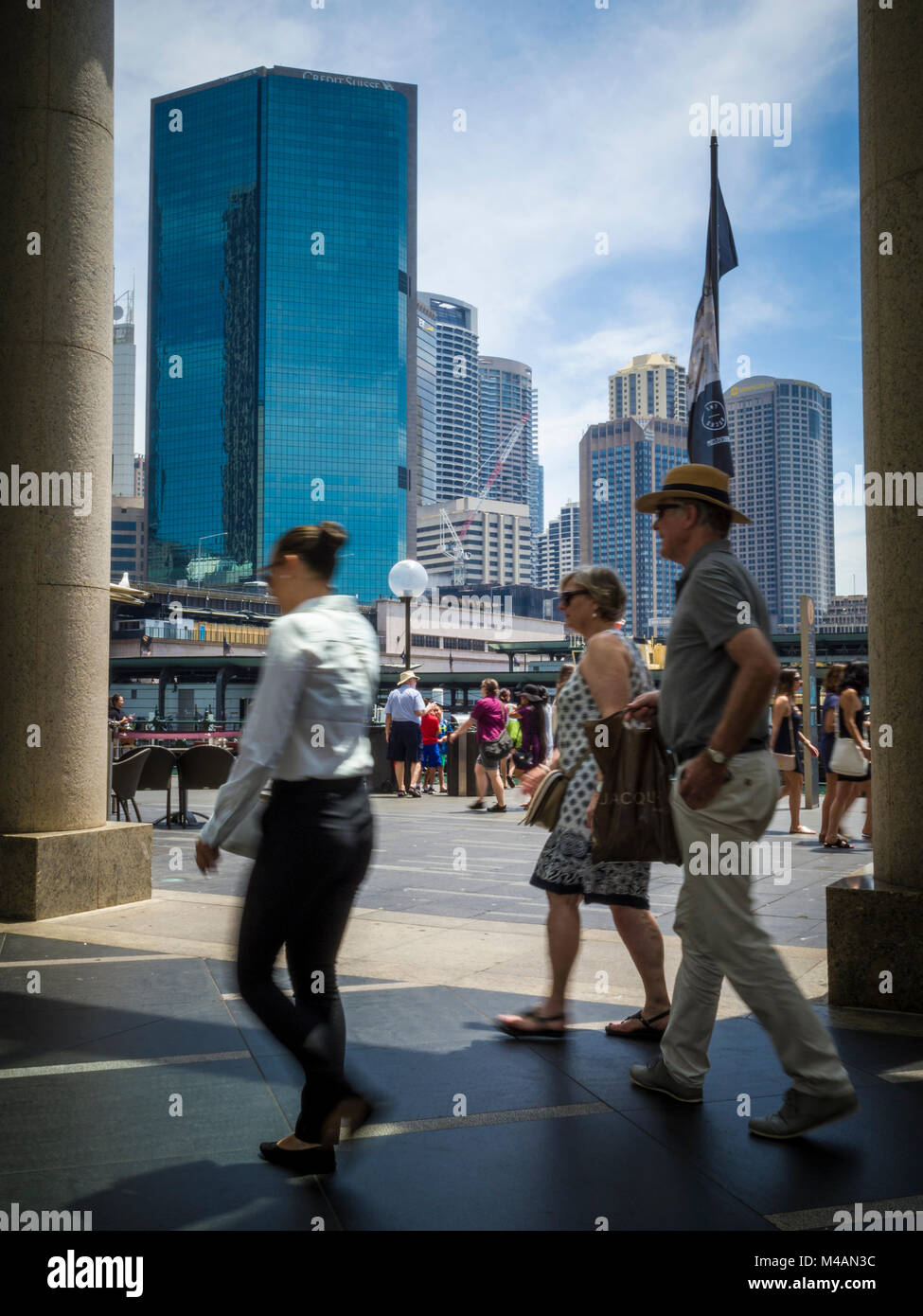 Blur motion circular quay hi-res stock photography and images - Alamy