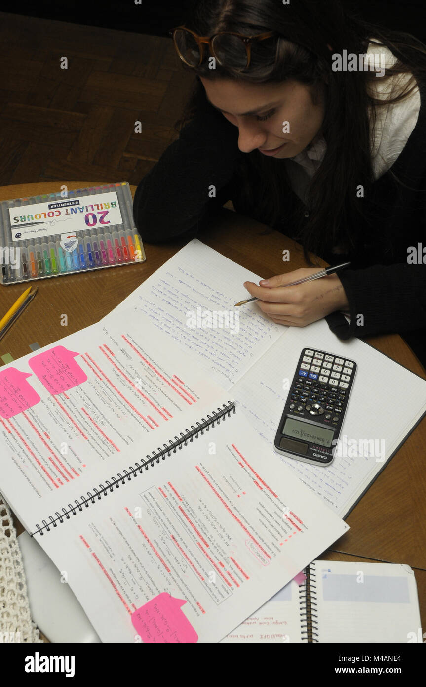 Graphing calculator for equations hi-res stock photography and images ...