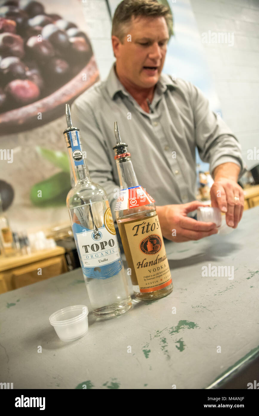 Chapel Hill's Topo Distillery proprietor Scott Maitland prepares vodka ...